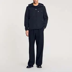 Sandro Nylon Windbreaker Black
