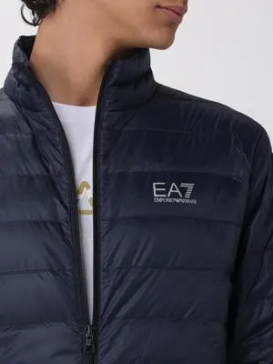 EA7 Quilted Jacket - Blue 1