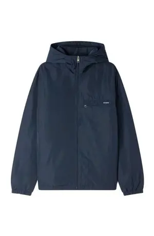 Sandro Nylon Windbreaker - Navy Blue