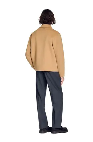 Sandro Double-faced Wool Jacket