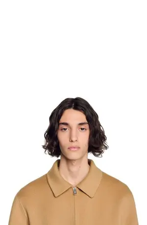 Sandro Double-faced Wool Jacket