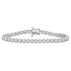 JULIANNA B. 3 3/4ct. T.w. Lab-grown Diamond 14k Tennis Bracelet - White Gold