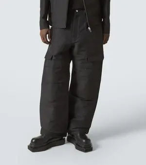 Rick Owens Stefan Cargo Pants - Black