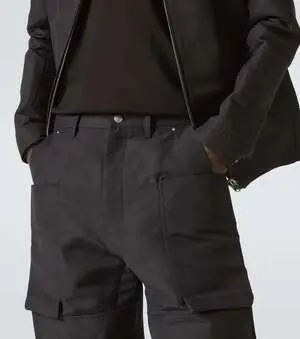 Rick Owens Stefan Cargo Pants - Black