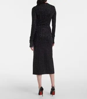Sportmax Negus Crystal-embellished Top - Black