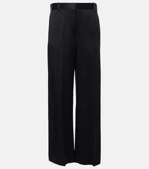 Toteme Black Wash Pants For Women