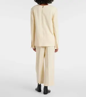 TOTEME Crêpe Top - Yellow