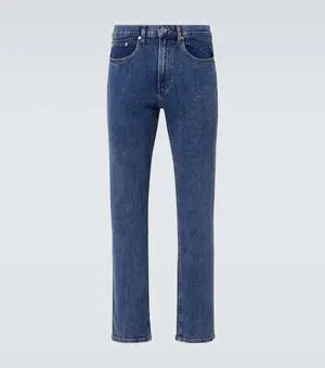FRAME High-rise Straight Jeans