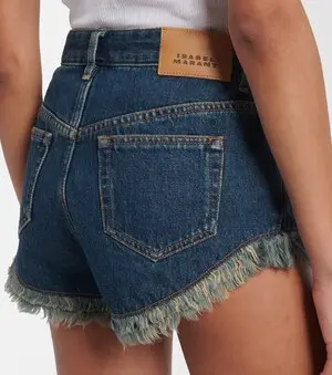 Isabel Marant Étoile Eneidao Denim Shorts - Blue