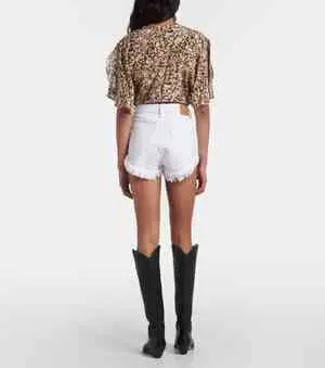 Isabel Marant Eneidao Denim Shorts