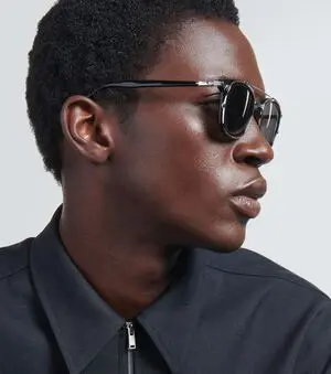Dior Diorblacksuit S14i Square Sunglasses - Black