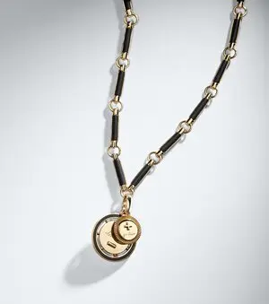 FOUNDRAE Ever Growing & Vivacity 18kt Necklace With Onyx