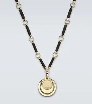 FOUNDRAE Ever Growing & Vivacity 18kt Necklace With Onyx