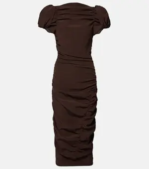 Magda Butrym Puff Sleeve Cocktail Dresses
