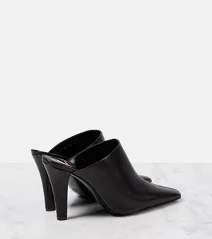 Saint Laurent Jill 95 Leather Mules