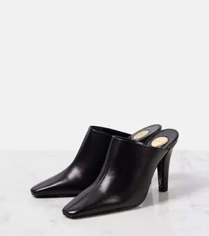 Saint Laurent Jill 95 Leather Mules