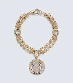 FOUNDRAE Vivacity 18kt Bracelet With Diamonds - Gold