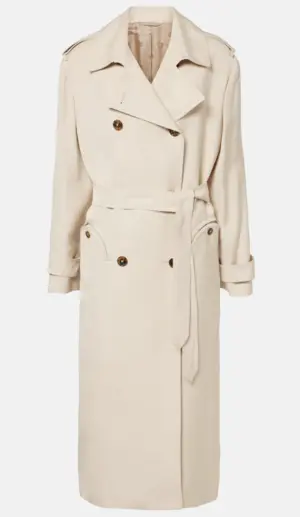 BLAZÉ MILANO Sheena Aseel Coat - Ivory