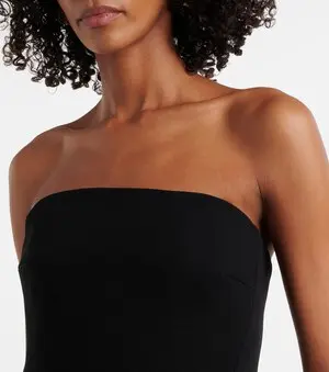 Max Mara Sable Bustier Top - Black
