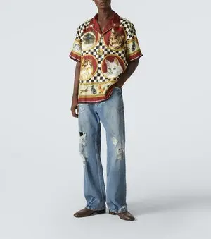 Dolce & Gabbana Silk Twill Shirt