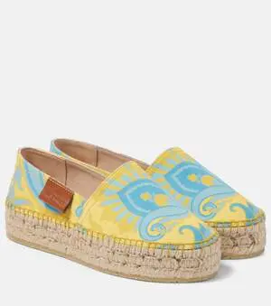 Etro Wedge Espadrilles