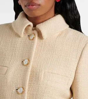 Valentino Garavani Wool-blend Tweed Jacket