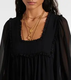 Chloé Silk Mini Dress