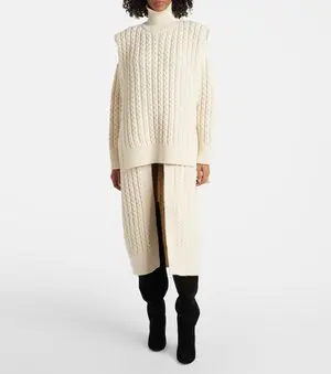 Alaïa Suede Knee-high Boots