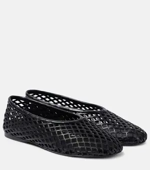 Proenza Schouler Perforated Leather Ballet Flats