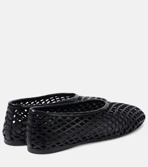 Proenza Schouler Perforated Leather Ballet Flats