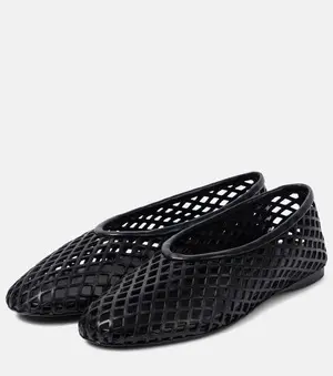 Proenza Schouler Perforated Leather Ballet Flats