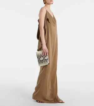 Khaite Lina Snake-effect Crossbody Bag - Multicoloured