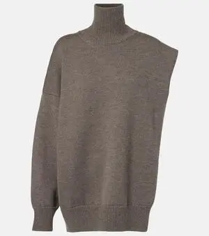 Alaïa Sided Virgin Wool Sweater