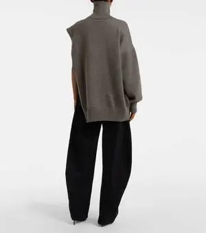 Alaïa Sided Virgin Wool Sweater