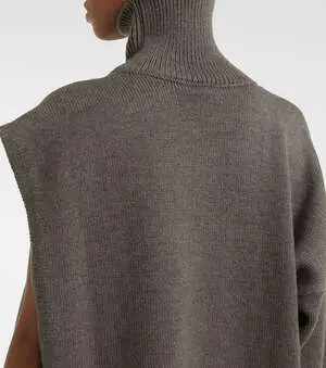 Alaïa Sided Virgin Wool Sweater