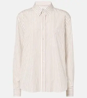 Saint Laurent Cassandre Cotton Shirt