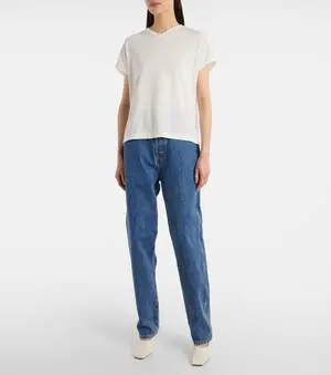 Khaite Devra Cotton-blend Top