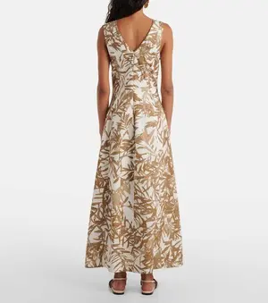 Brunello Cucinelli Printed Maxi Dress