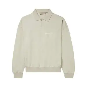 Fear Of God Long-sleeve Polo - Cream