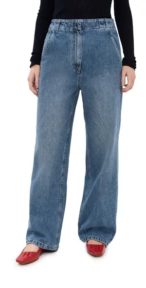 Tibi Spring Denim Barry Jeans - Classic Blue