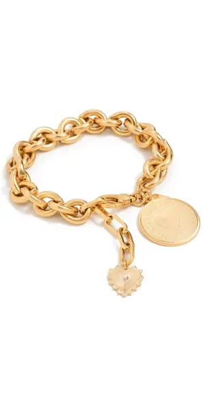 ELIZABETH COLE Aldina Charm Bracelet