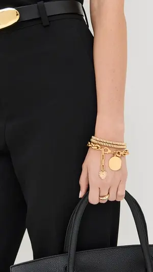 ELIZABETH COLE Aldina Charm Bracelet