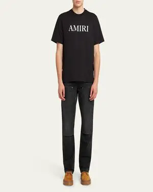 Amiri Jersey Core Logo T-shirt - Black