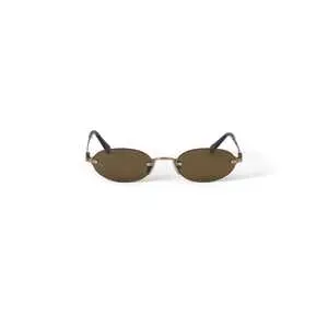 Miu Miu Logo Sunglasses - Loden Green Lenses