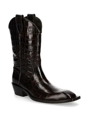 Martine Rose Leather Boots