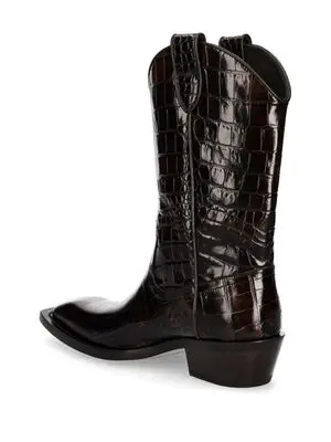 Martine Rose Leather Boots