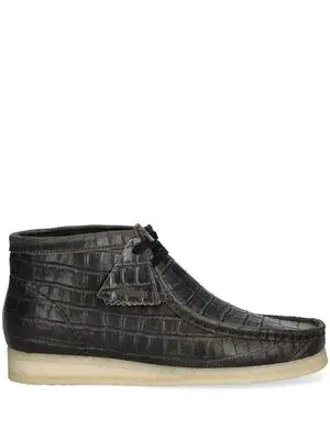 Clarks Embossed Boots For Men
