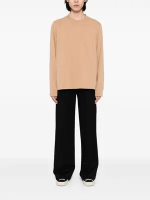 JAMES PERSE Heavy Luxe Long-sleeved T-shirt - Brown
