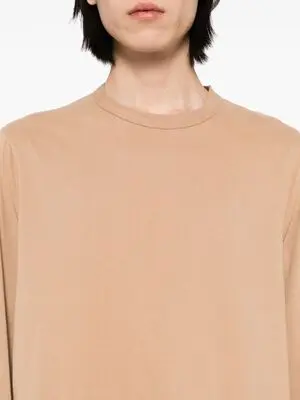 JAMES PERSE Heavy Luxe Long-sleeved T-shirt - Brown