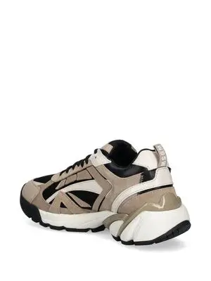 MSGM Panelled Lace-up Sneakers
